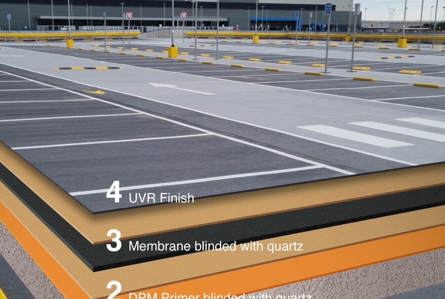 Deckmaster Commercial Car Park Decking Systems – Car Park Decking Solutions